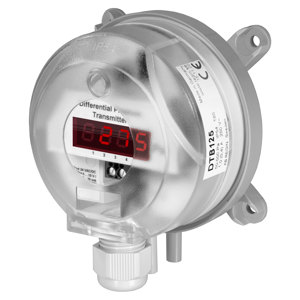 DTB125, Differential pressure transmitter for air and non-corrosive ...