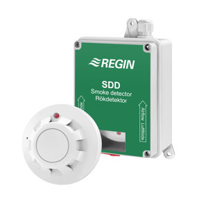 Ionisation single-tube smoke detector for duct mounting - Regin