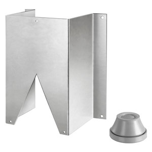 Mounting spacer for insulated pipe ducts - Regin